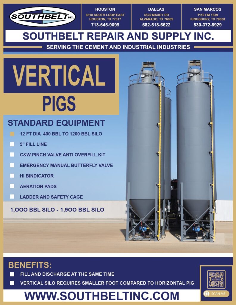 Vertical Pigs - Southbelt Repair and Supply Inc.